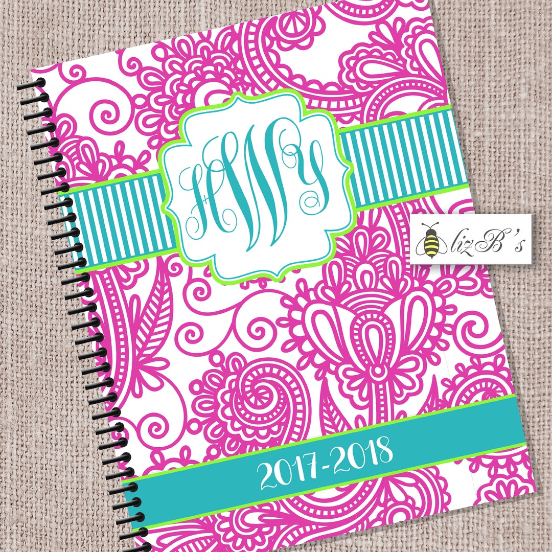 2025-2026 Teacher Planner // Hot Pink Teacher Planner // Customized ...