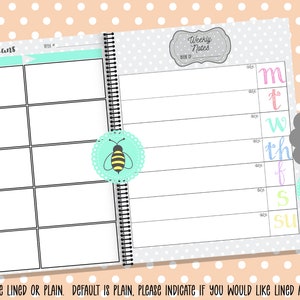 Fiesta Floral Teacher Planner// Navy and Hot Pink Teacher Planner ...