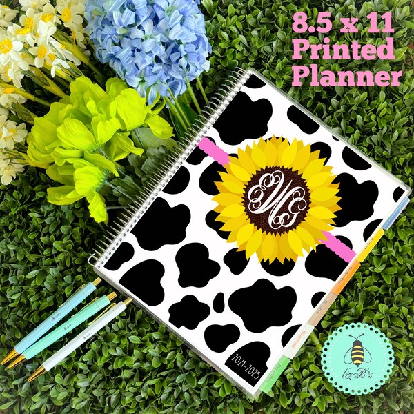 Sunflower Planner 2025 - Etsy