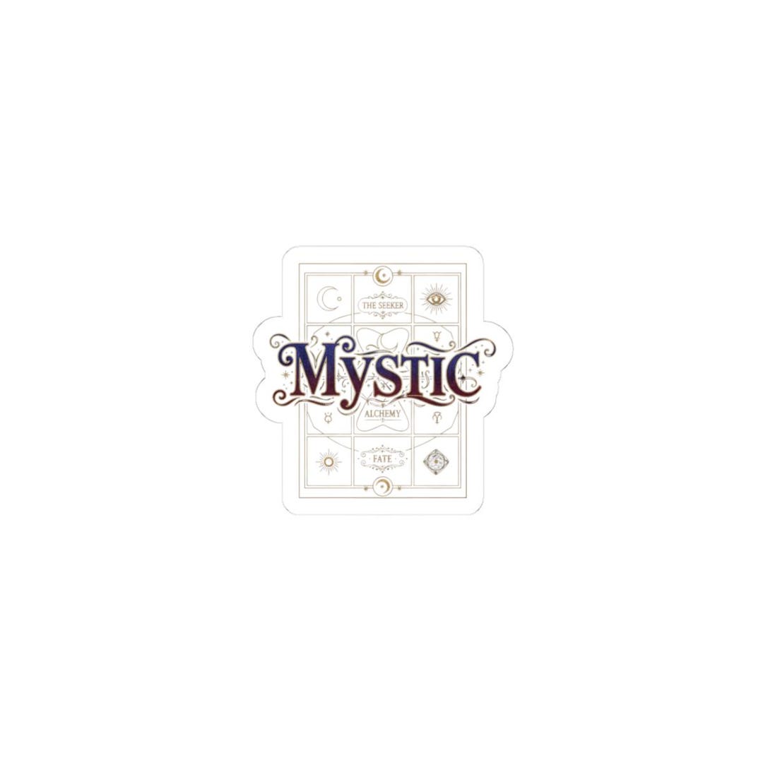 Mystic Typography Kiss-cut Sticker | Tarot & Occult Type, Esoteric ...