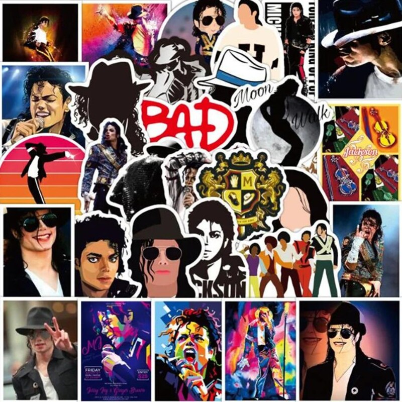 Michael Jackson Stickers Etsy