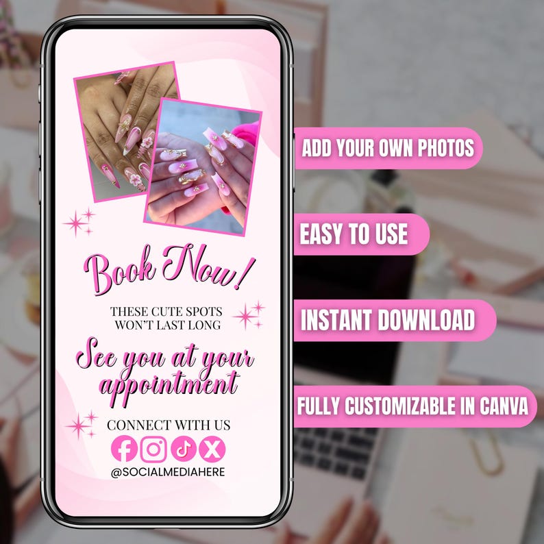 Weekly Available Appointments Template Availability Calendar Instagram ...