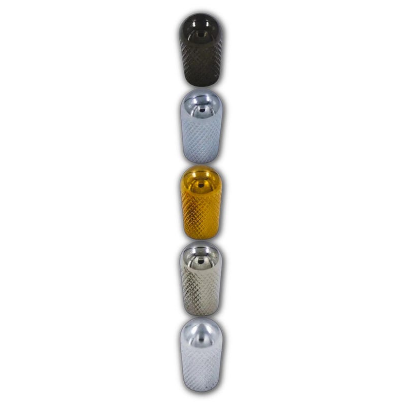 Advanced Plating Knurled Toggle Switch Tip (metal) - Fits Gibson® Les ...