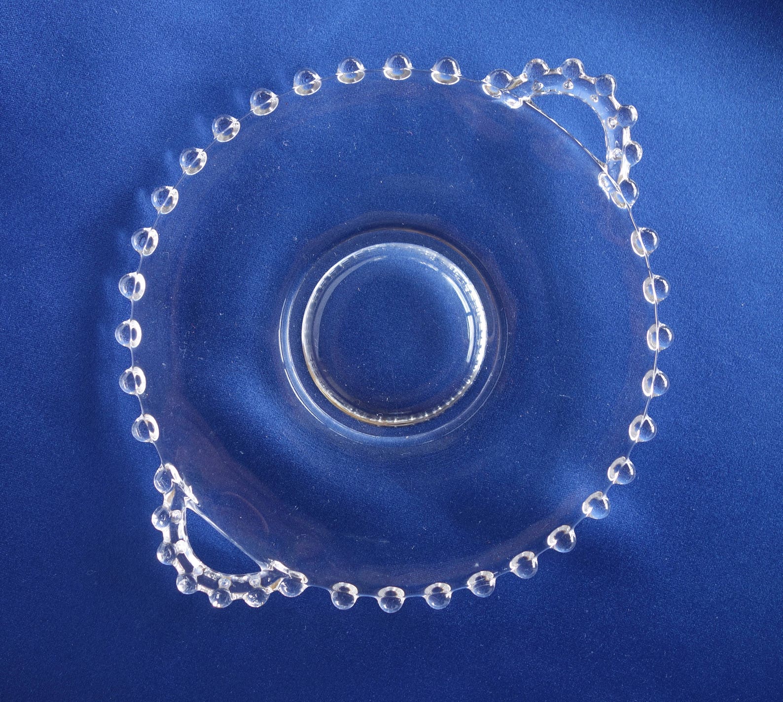 Vintage Candlewick Imperial Glass Under Plate Clear Glass - Etsy