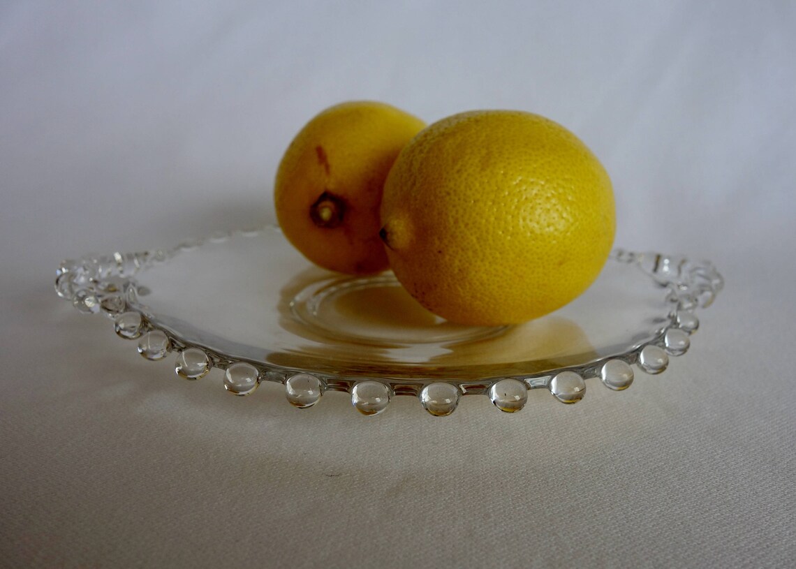 Vintage Candlewick Imperial Glass Under Plate Clear Glass - Etsy