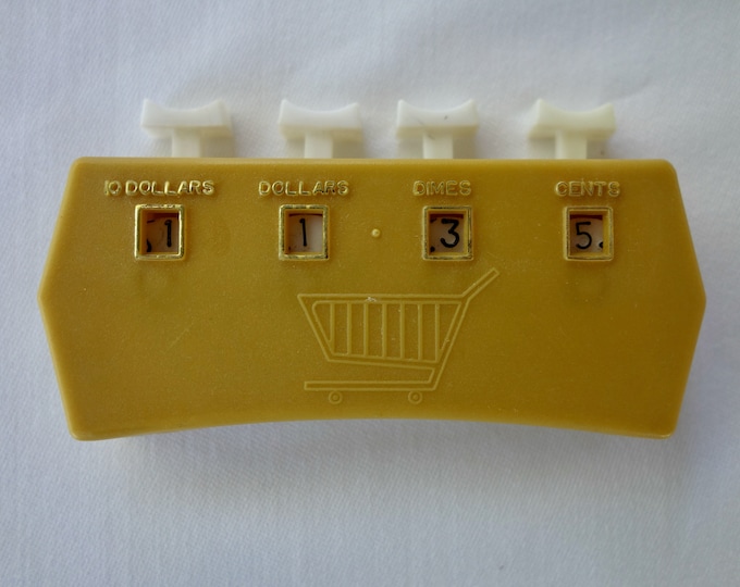 Vintage Grocery Shopping Money Counter 1973 British Hong Kong Kitchen ...