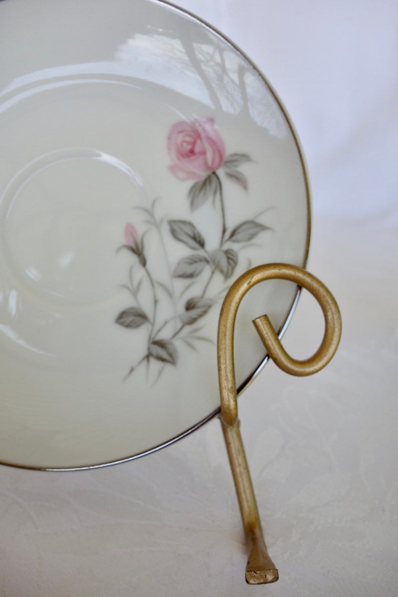 Cathy Rose Tea Cup and Saucer Made in Japan Royal Crest Pink - Etsy