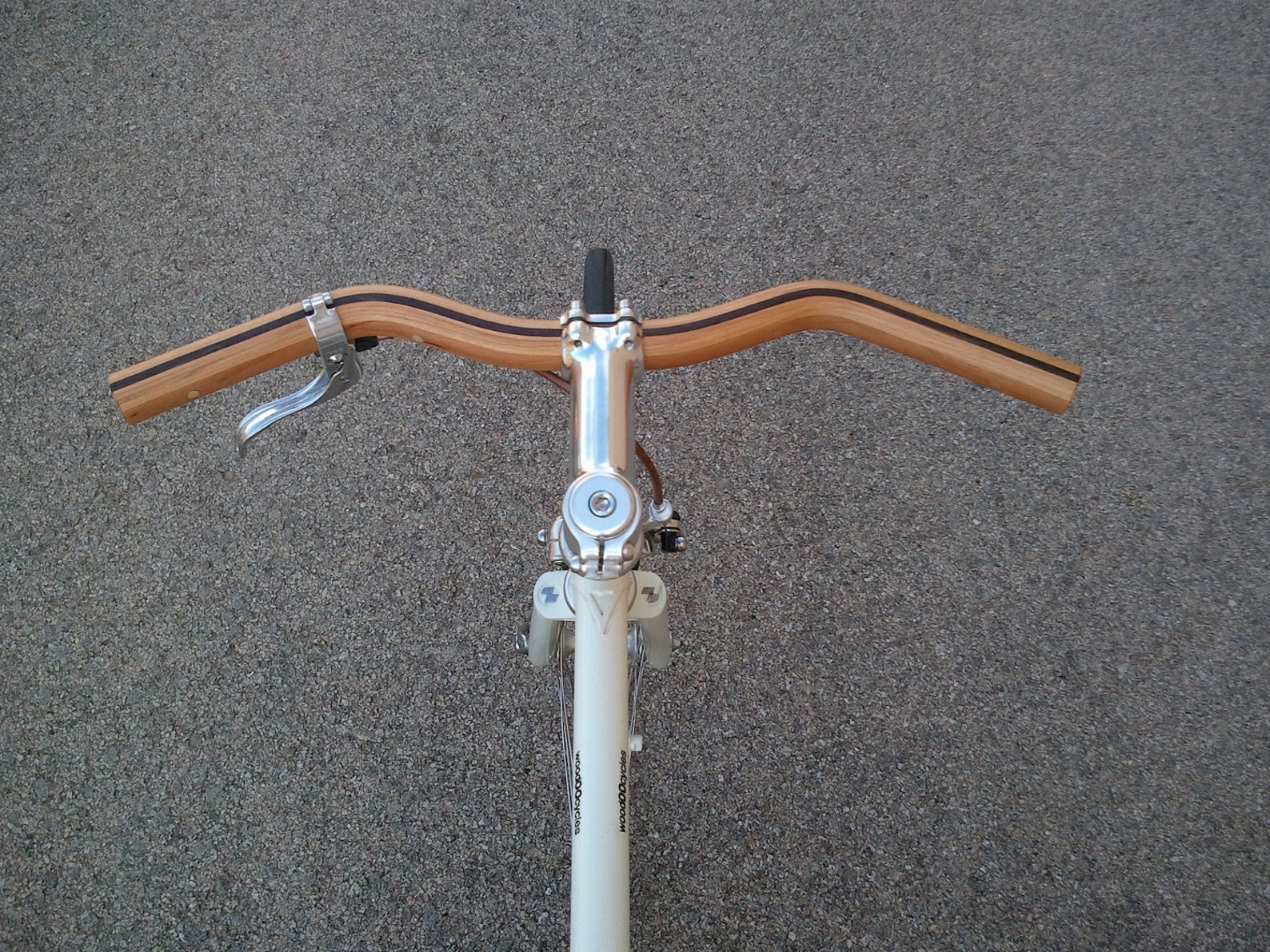 Cherry and Blackwood Moustache Bicycle Handlebar Wooden - Etsy