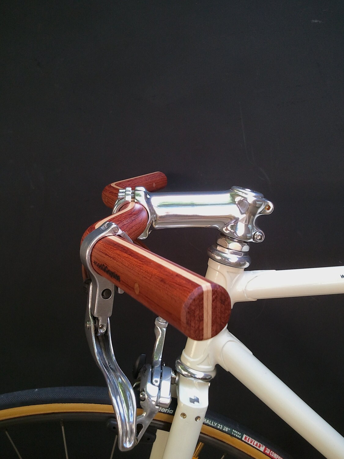 Bubinga and Ash Wood Moustache Bicycle Handlebar Wooden - Etsy Canada