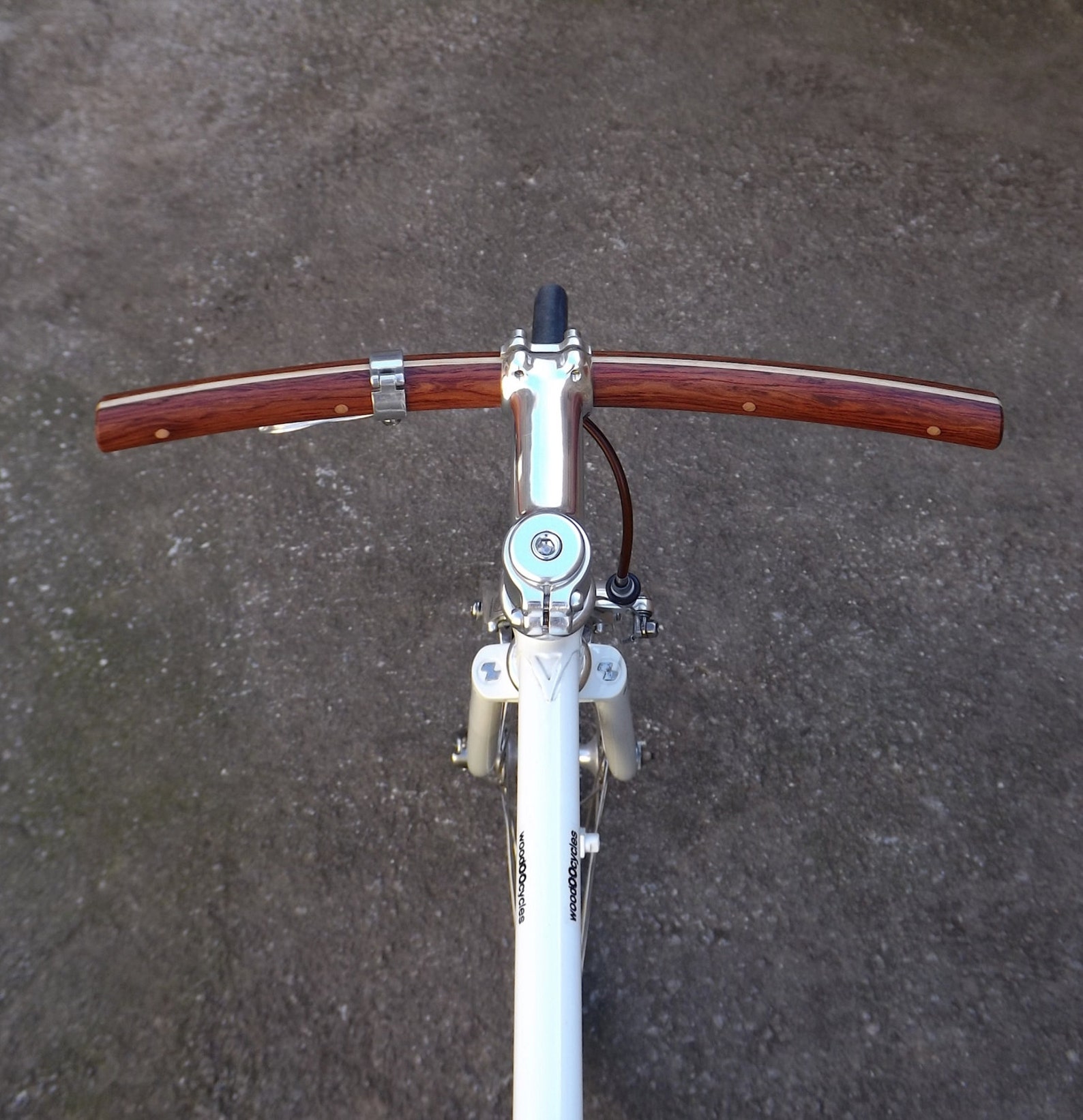 Bubinga and Ash Wood Curved Bicycle Handlebar - Etsy UK