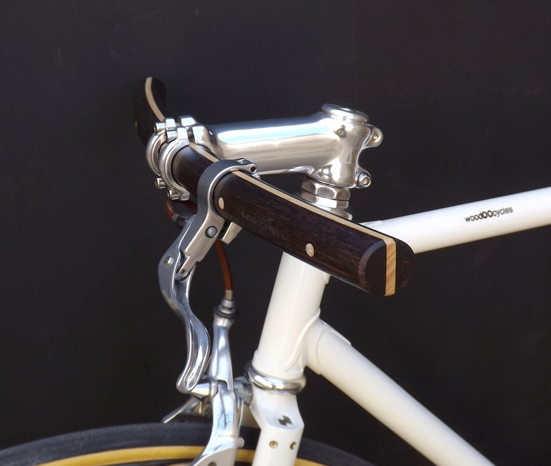 Blackwood and Ash Wood Curved Bicycle Handlebar - Etsy