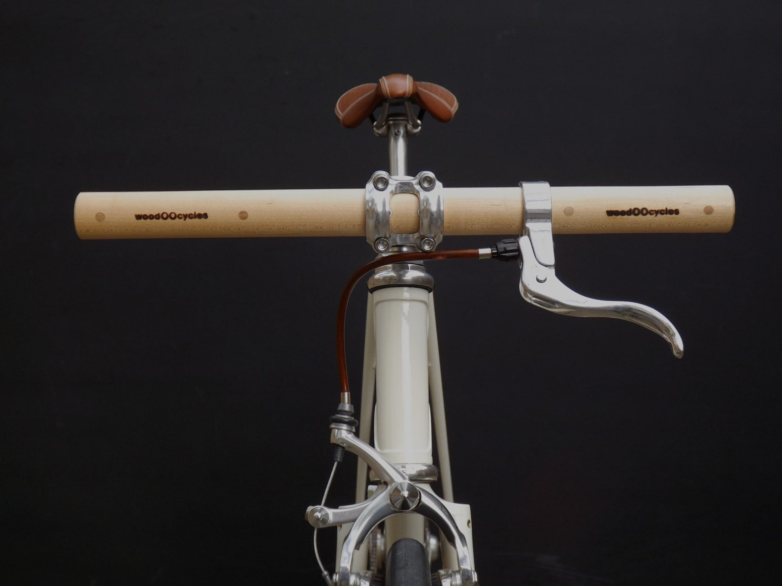 Maple and Bubinga Wood Straight Bicycle Handlebar - Etsy