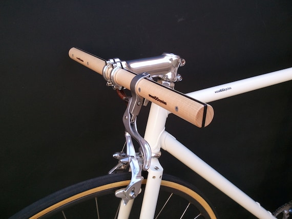 Maple and Blackwood Wood Straight Bicycle Handlebar Etsy