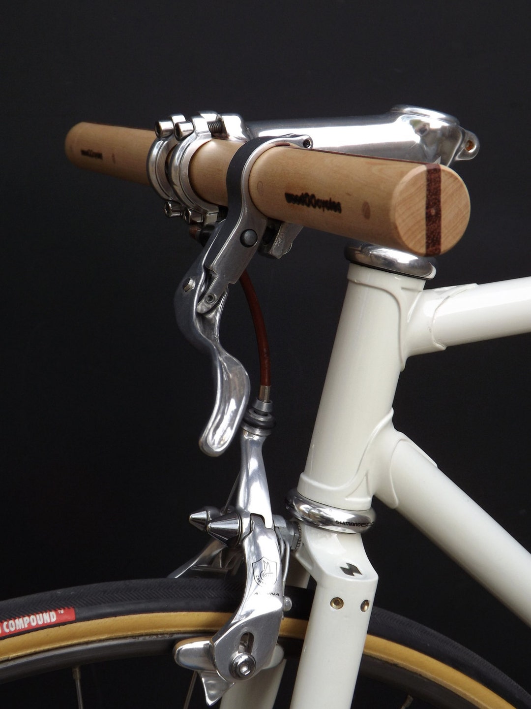 Maple and Bubinga Wood Straight Bicycle Handlebar - Etsy