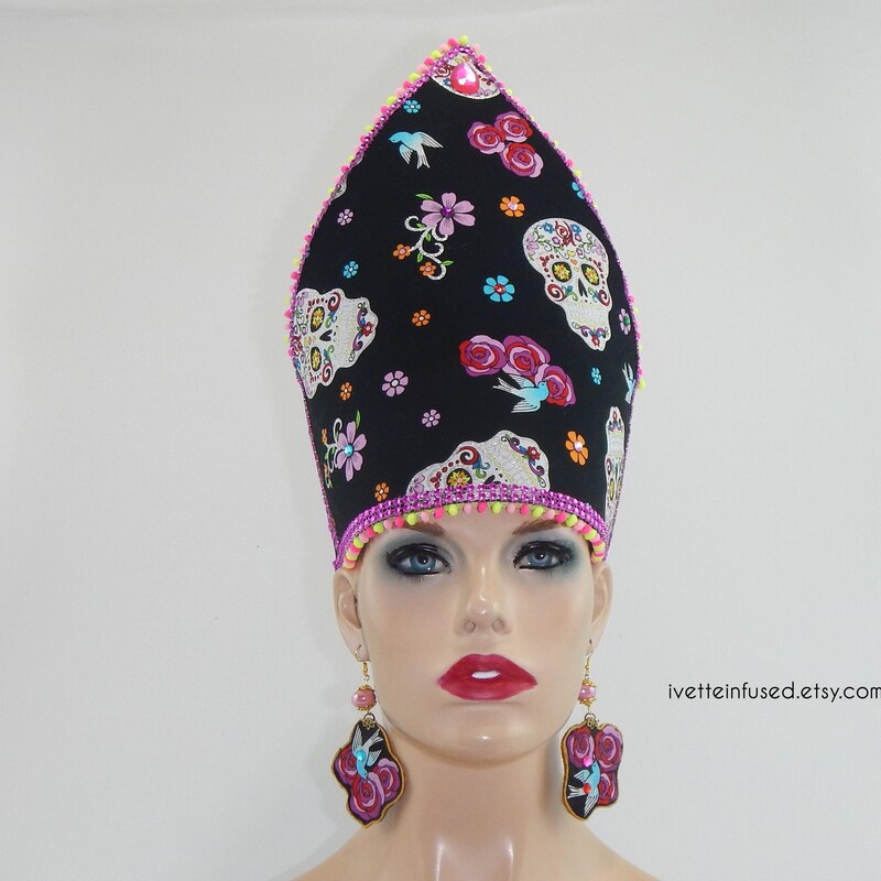 Miter Hat - Etsy