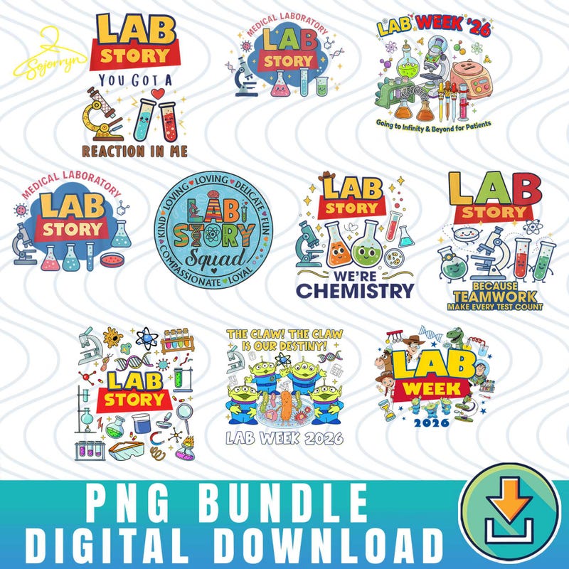 Lab Week 2026 Decals - Etsy
