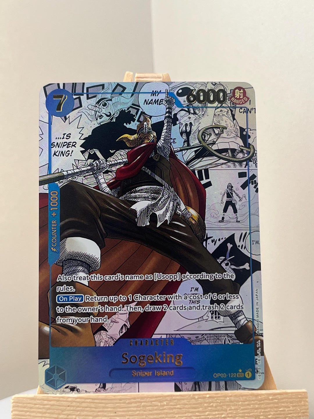 One Piece Proxy Card Sogeking – OP03 – Anime Manga Card – Fan Made ...