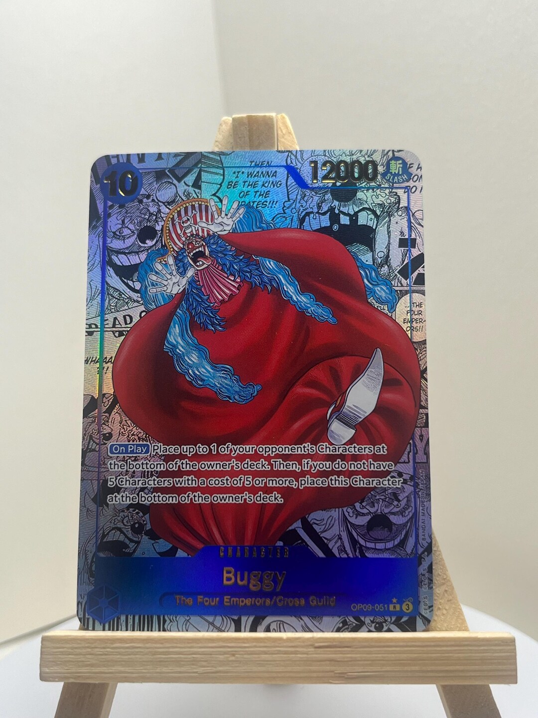 One Piece Proxy Card Buggy – OP09 – Anime Manga Card – Fan Made Proxy ...