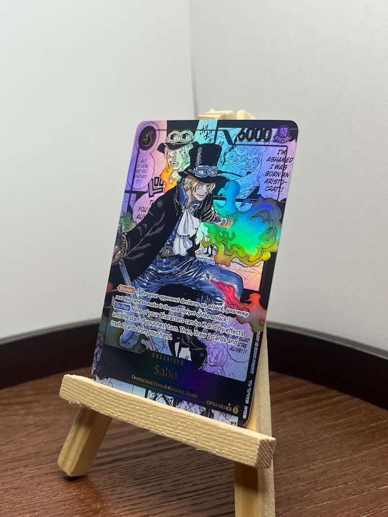 One Piece Proxy Card Sabo – OP04 – Anime Manga Card – Fan Made Proxy ...