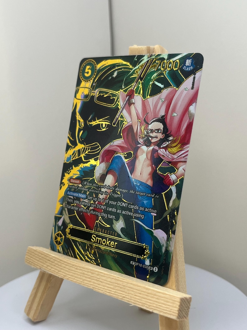 One Piece Proxy Card Smoker – OP10 – Anime Manga Card – Fan Made Proxy ...