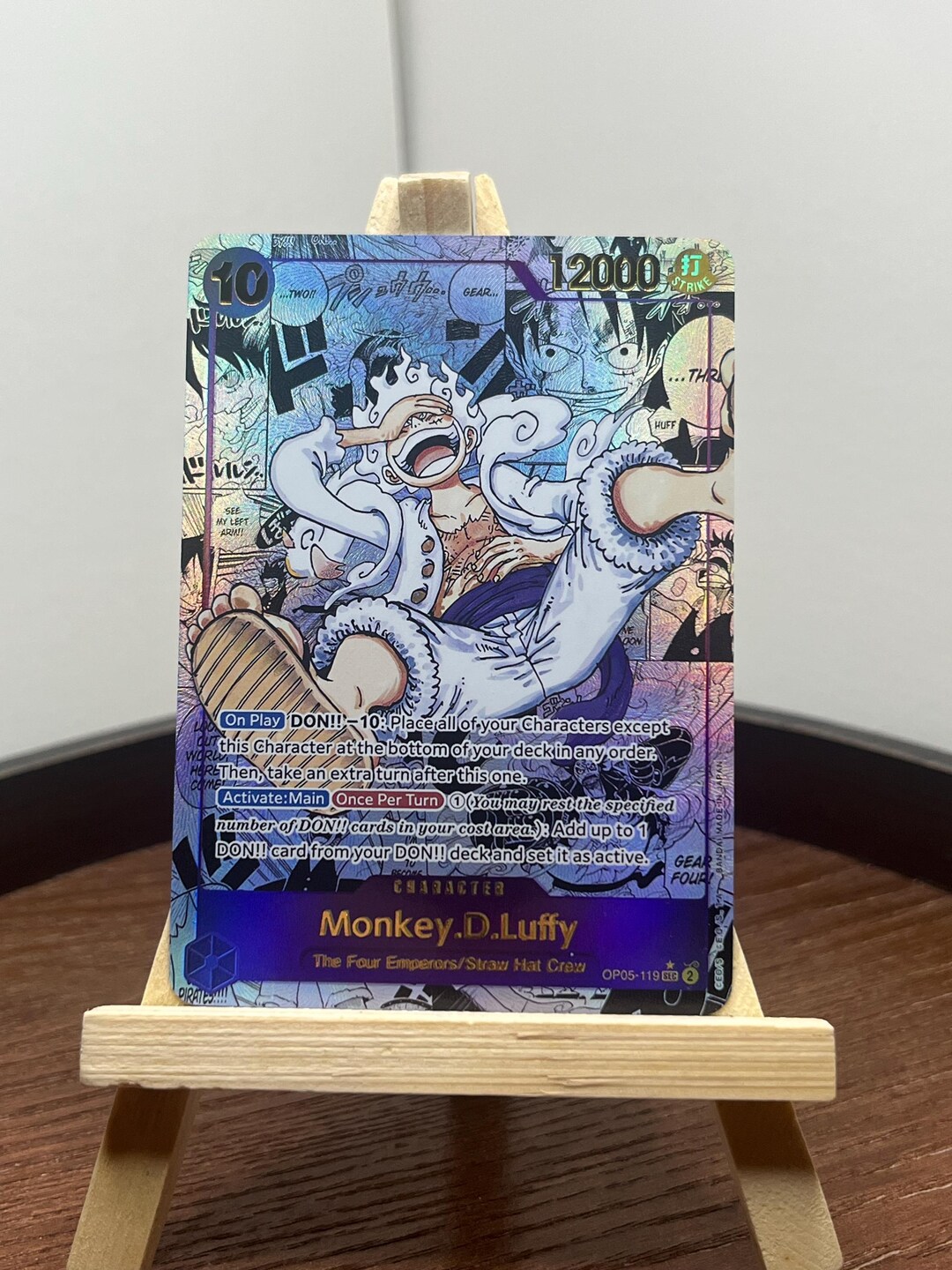 One Piece Proxy Card Monkey D. Luffy Gear 5 – OP05 – Anime Manga Card ...