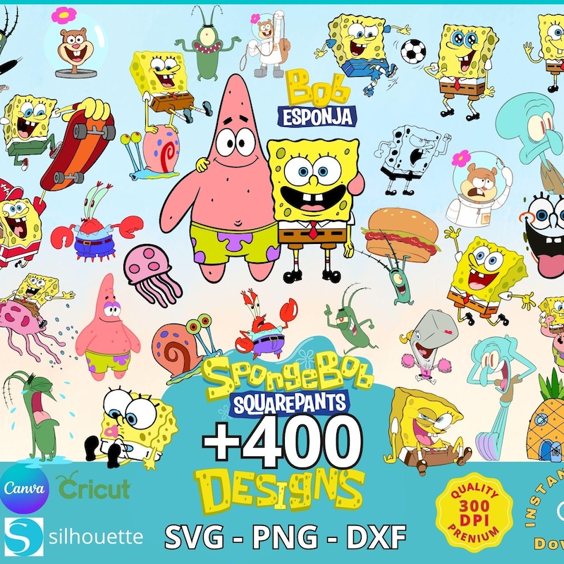 Spongebob Laser Crafts - Etsy UK