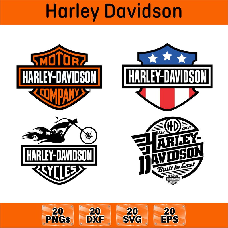 Harley Svg Cut Image - Etsy