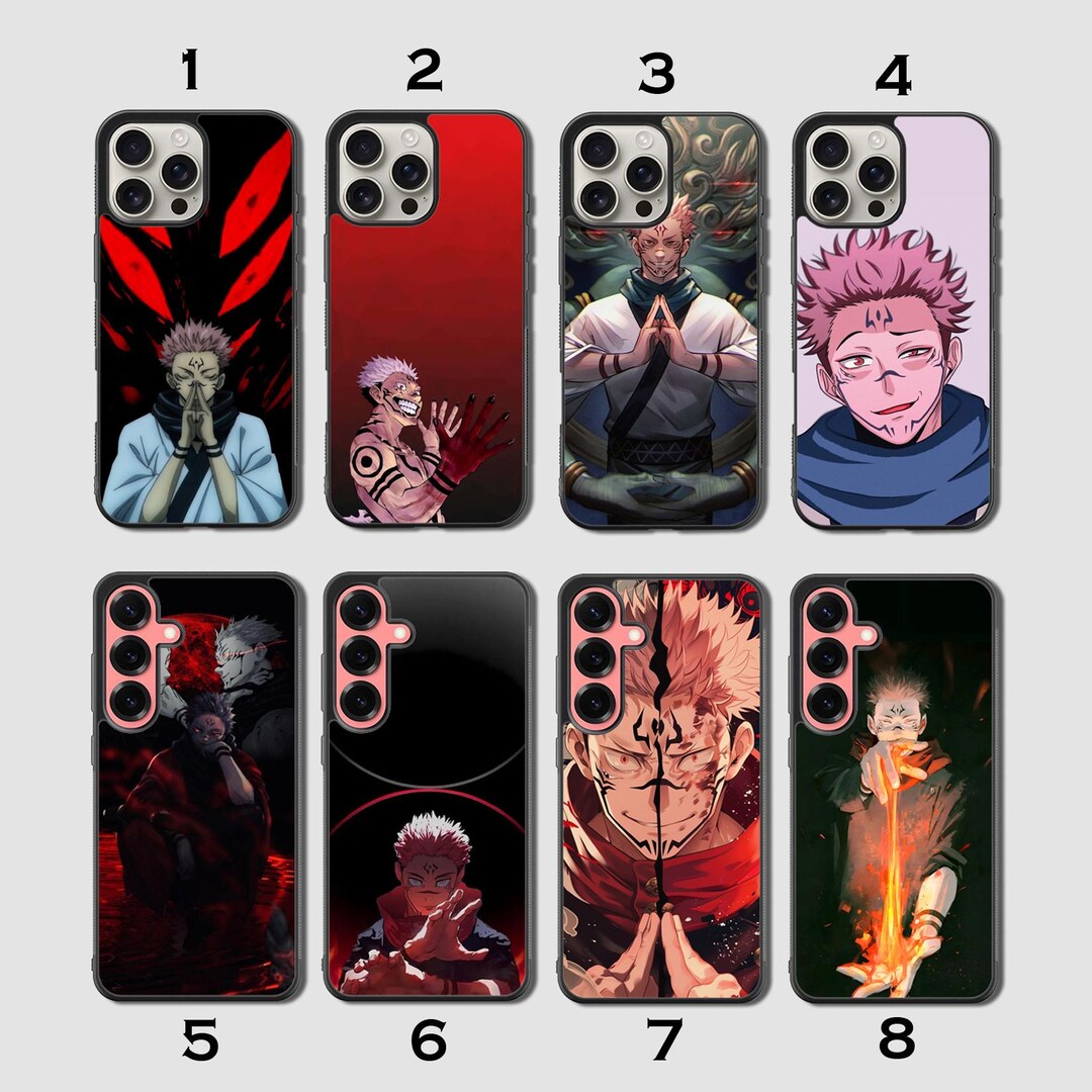Anime JJK Popular Manga iPhone 17 Pro Max, 16 Plus,15,14,13 Mini,12 ,11 ...