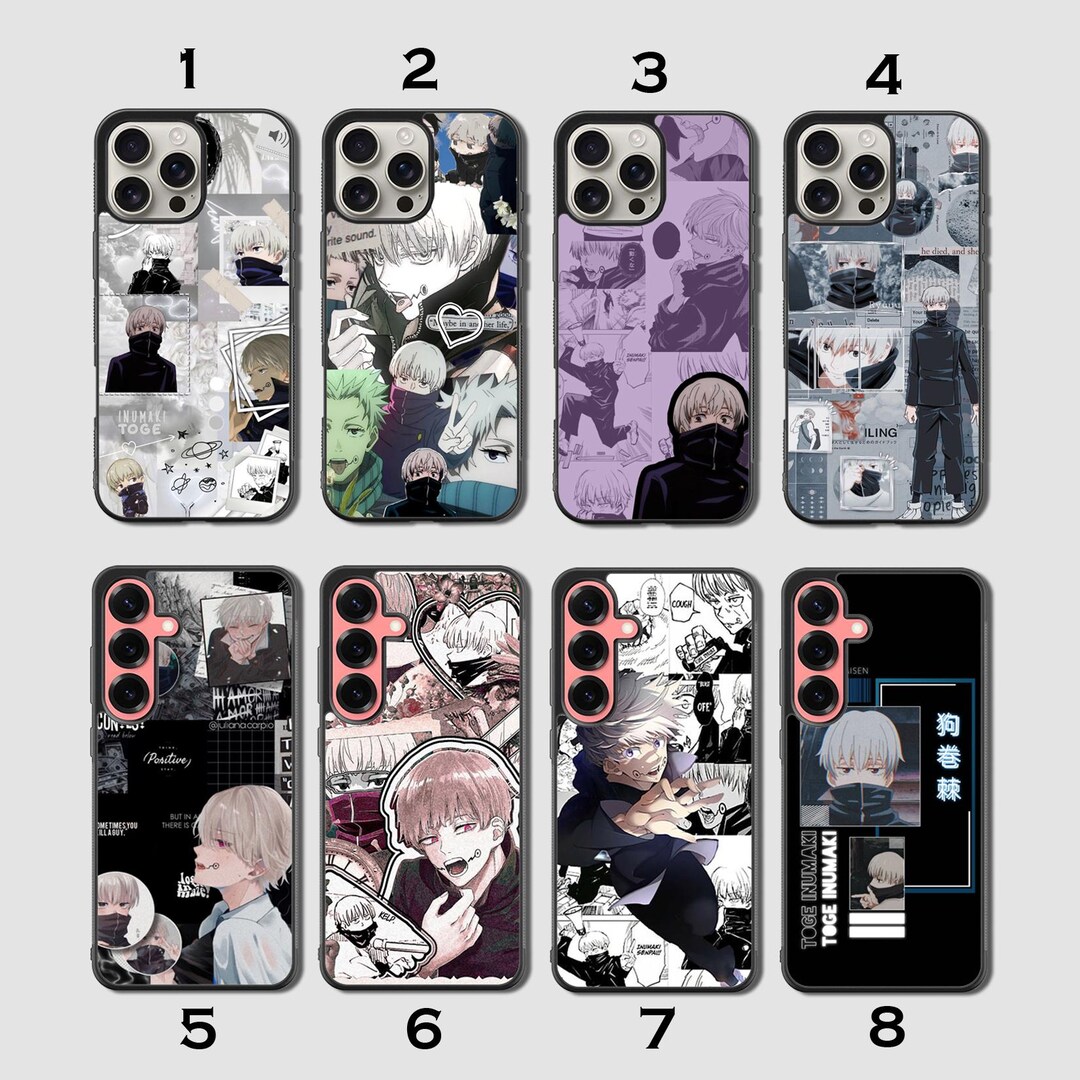 Anime JJK Popular Manga iPhone 17 Pro Max, 16 Plus,15,14,13 Mini,12 ,11 ...