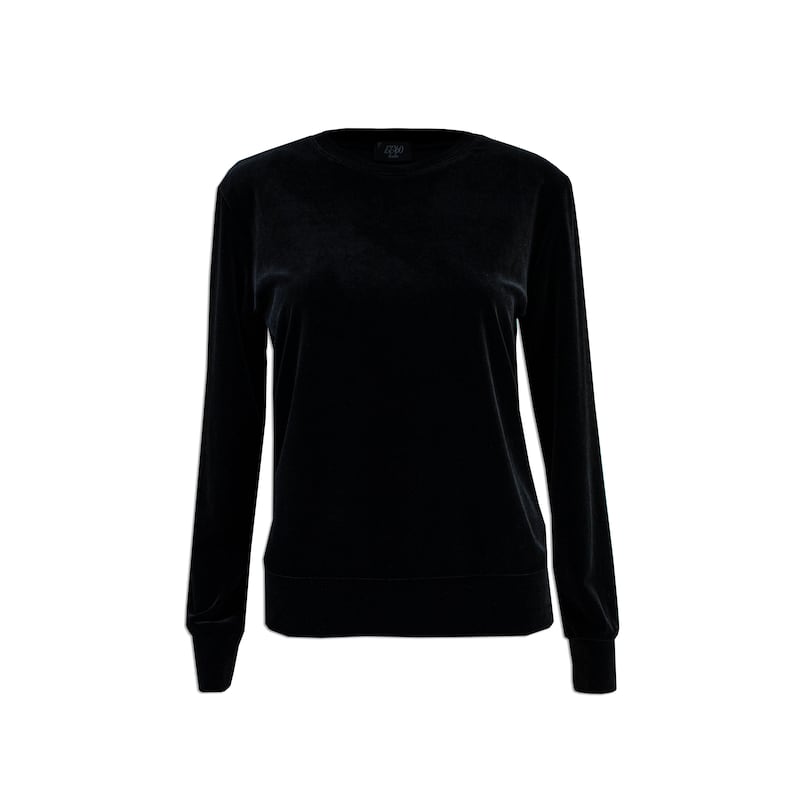 VELVET LOUNGE Women Top Plush Velvet Sweater Velour - Etsy