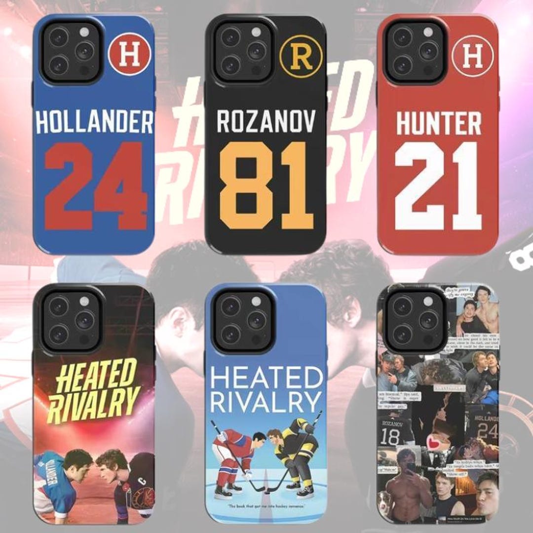 Heated Rivalry Hockey Jersey Phone Case, Sports Romance Fan Gift - Etsy UK