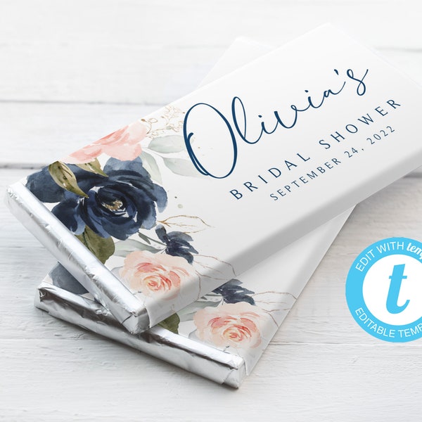 Navy and Blush - Etsy