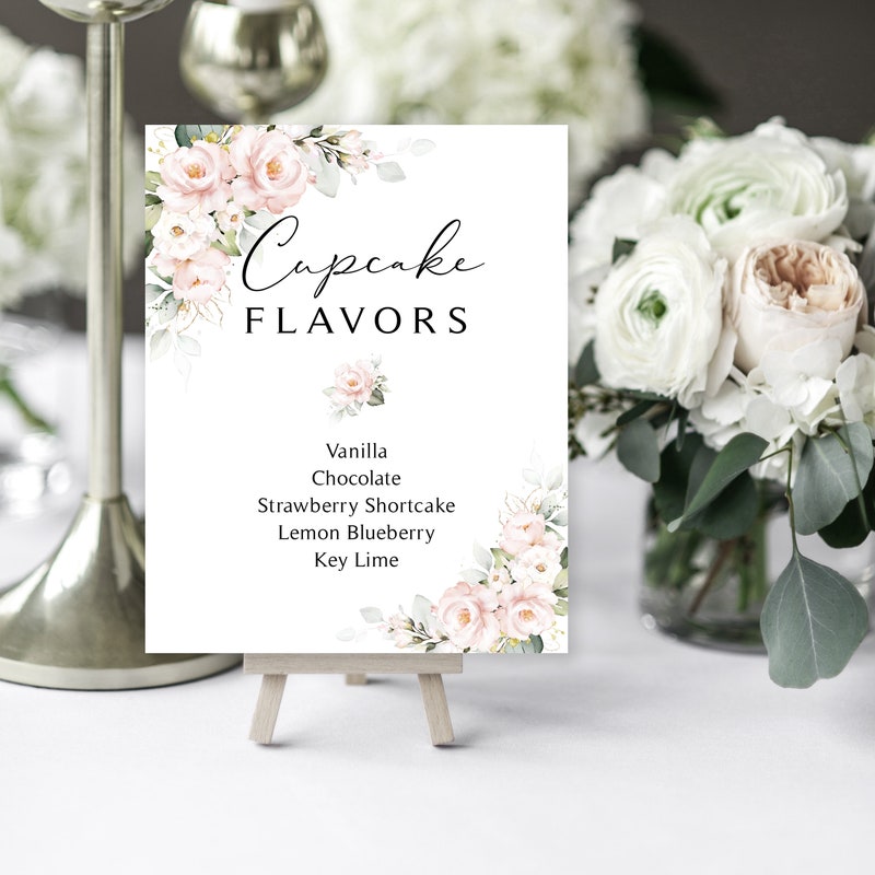 Cupcake Table Sign - Etsy