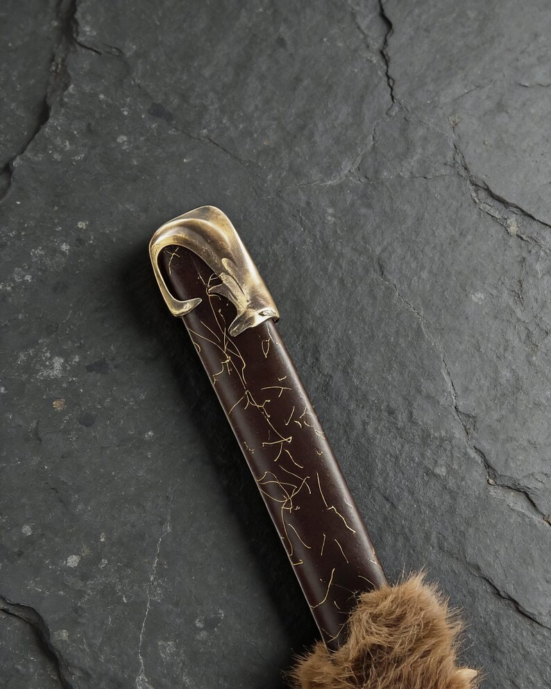 Clay-tempered T10 Steel Katana | Lone Wolf Copper Mounts, Imogata Tsuka ...