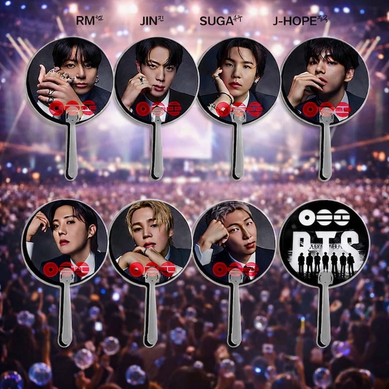 Bts Mini Fans - Etsy UK