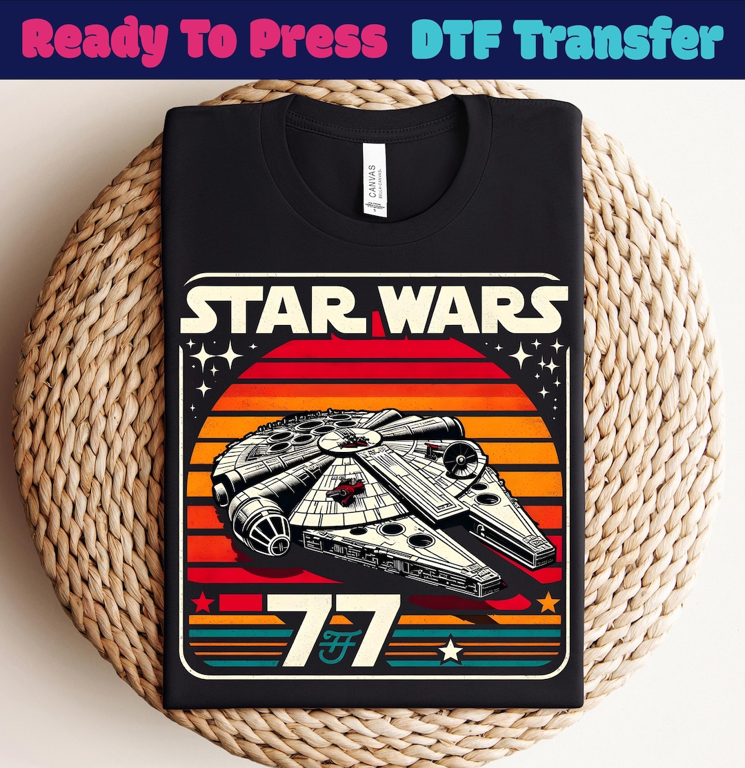 Disney Star Wars Ready to Press,darth Vader DTF Transfer,galaxy's Edge ...