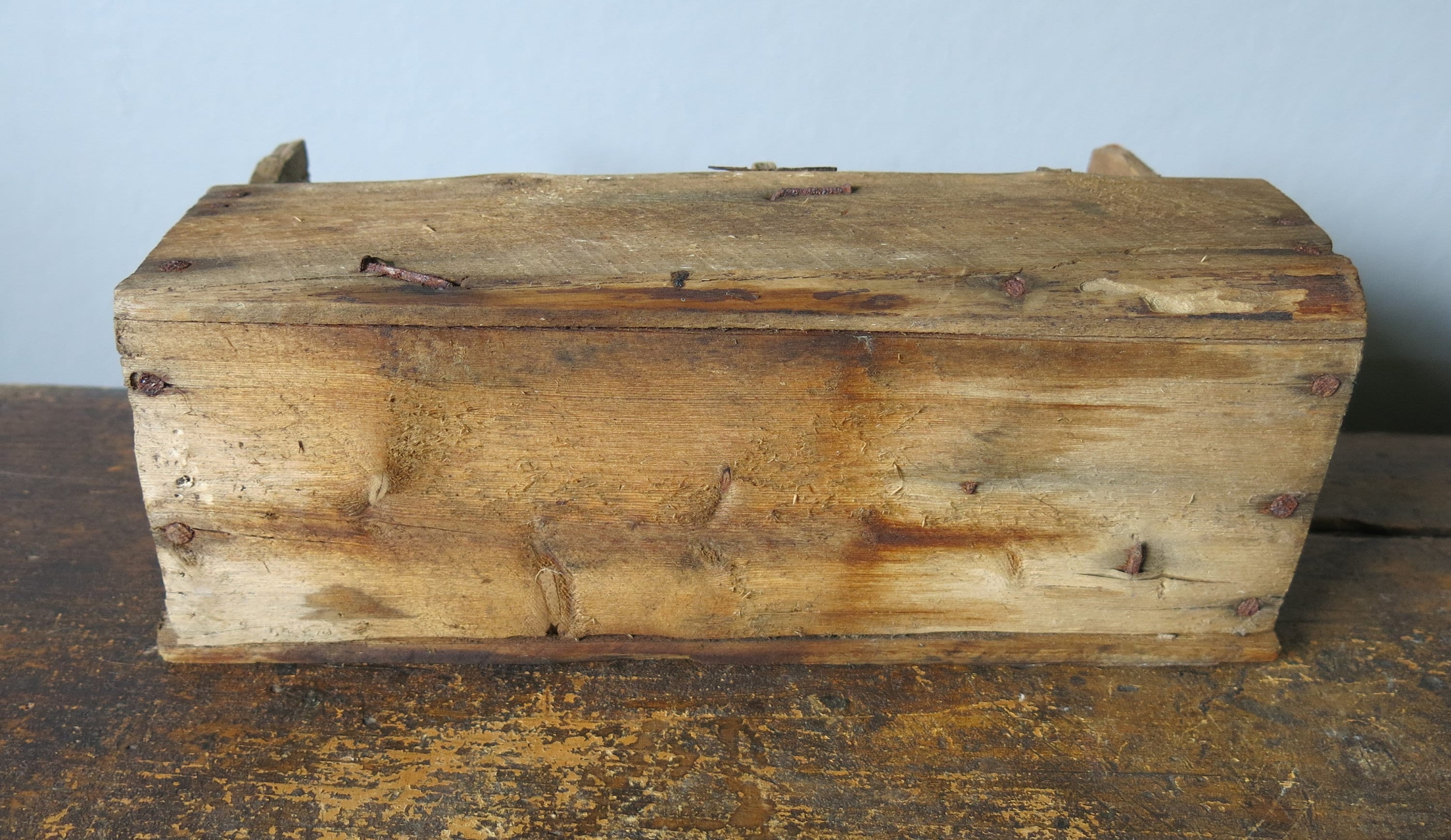 Antique Wood Wooden Box Container Primitive Rustic Norwegian | Etsy