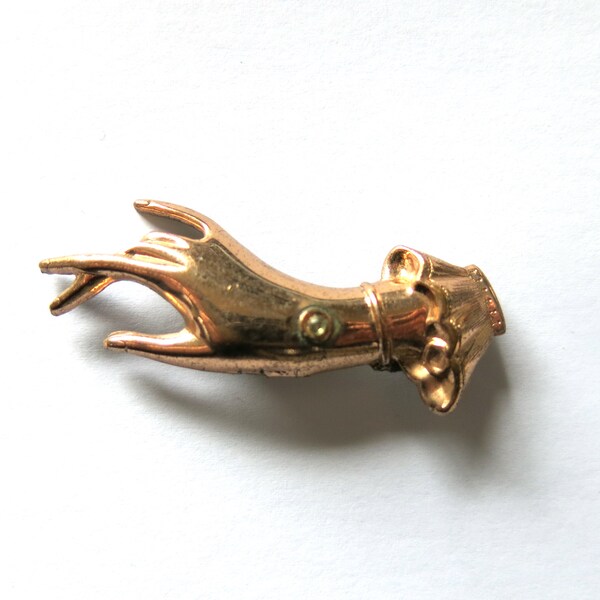 Hand Brooch - Etsy