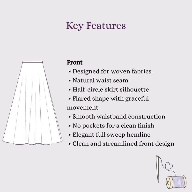 Ren Faire Pattern | Boatneck Top & Half Circle Skirt Sewing Pattern ...