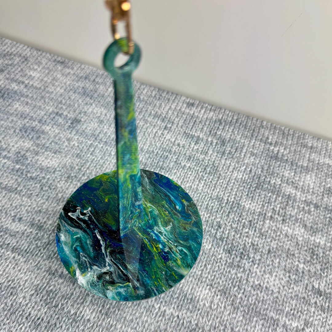 Yarn Caddy Swivel Holder • Deep Fathoms • Knitters and Crocheters - Etsy