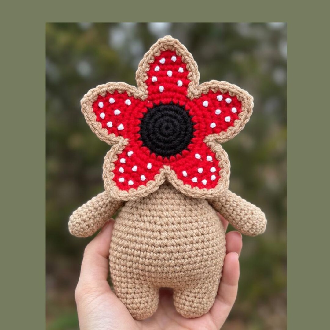 Demogorgon Crochet Pattern PDF – Stranger Things Style Amigurumi ...