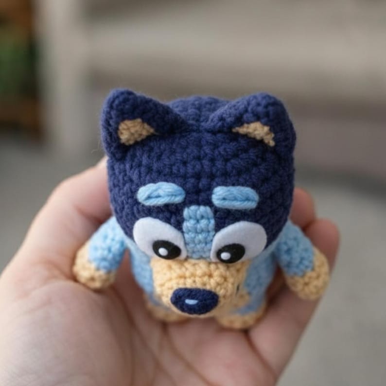 Blue Healer Dog Bundle - Inspired by Bluey Crochet Pattern Pdf ...