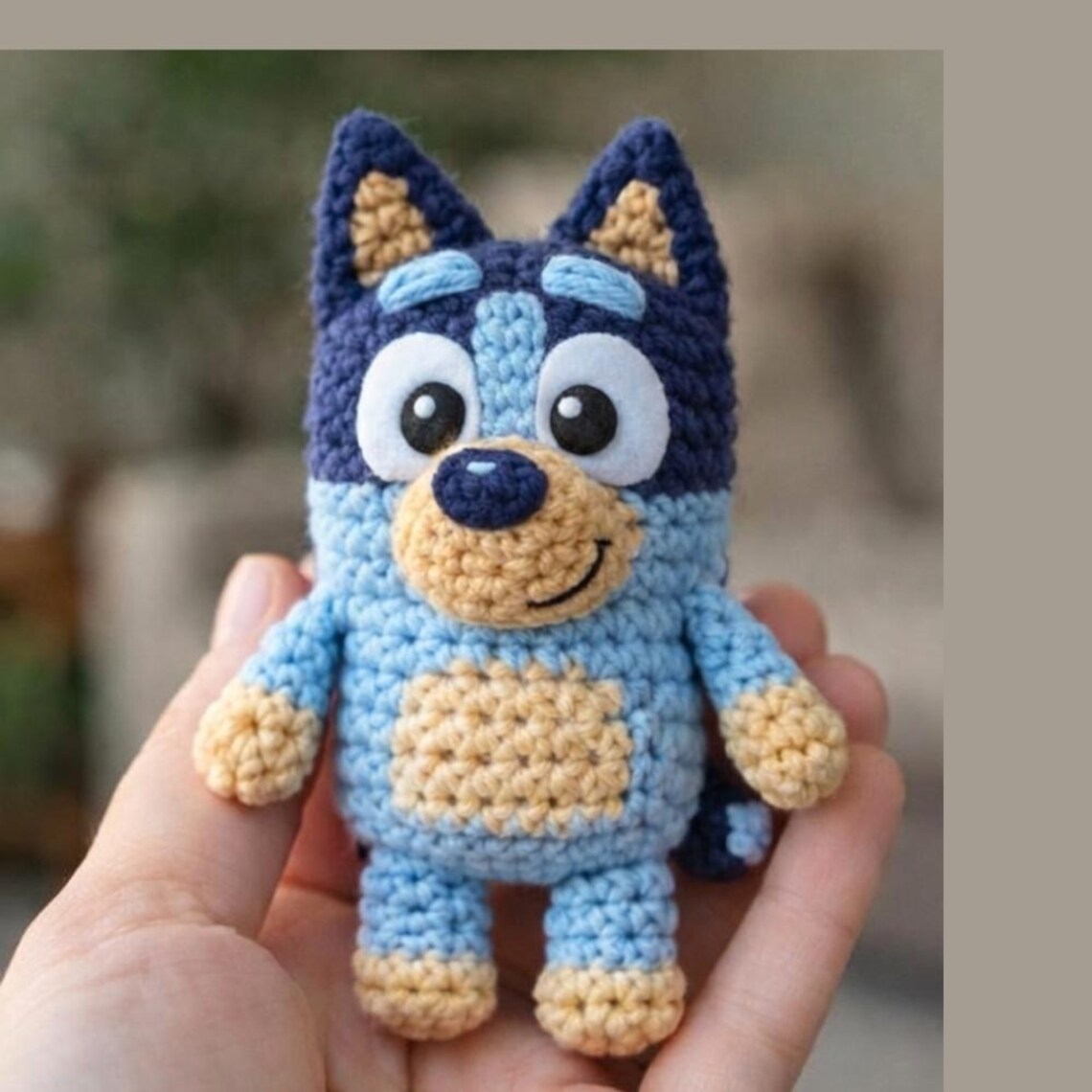 Blue Healer Dog - Inspired by Bluey Crochet Pattern Pdf - Amigurumi PDF ...