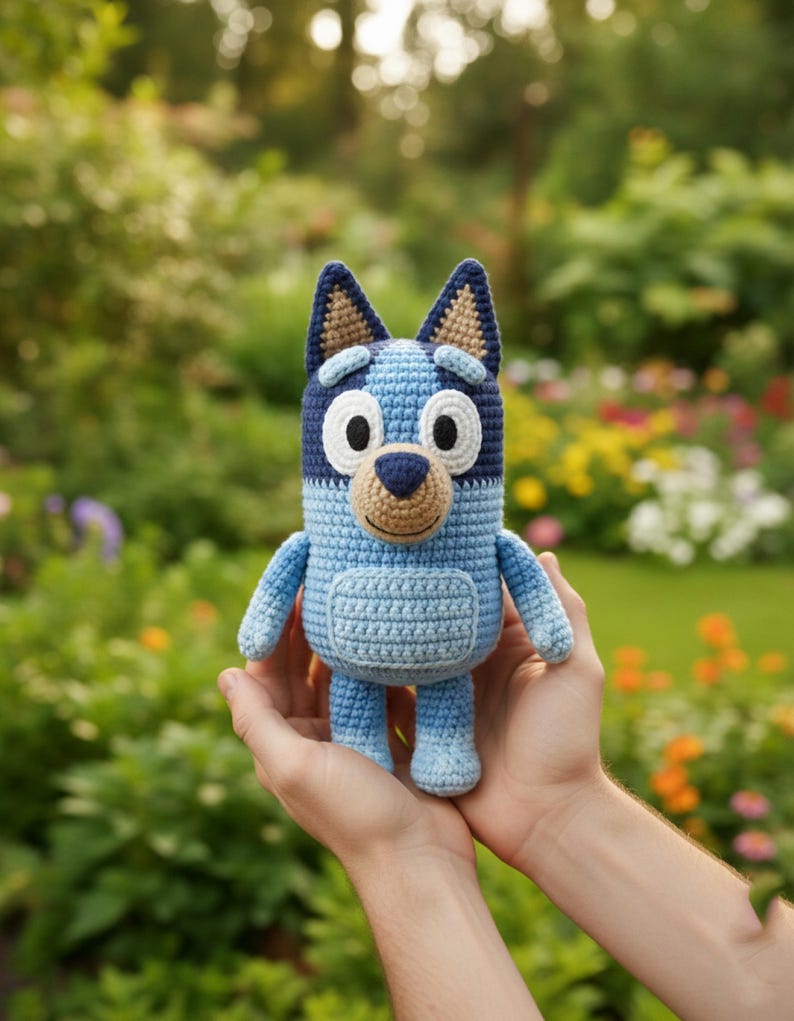 Blue Healer Dog Bundle - Inspired by Bluey Crochet Pattern Pdf ...