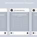 Minimalist Class Schedule Template - Etsy