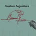 Custom Handwritten Eagle Signature Design | Personalized Digital ...