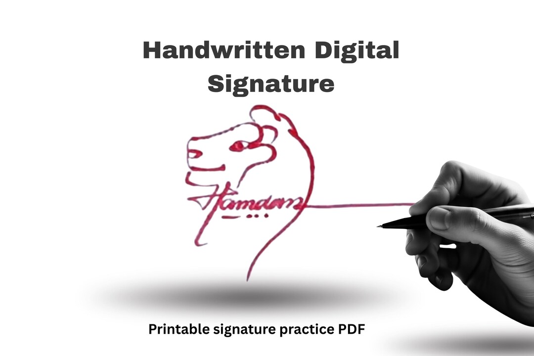 Stylish Handwritten Digital Signature | Personalized Autograph With ...