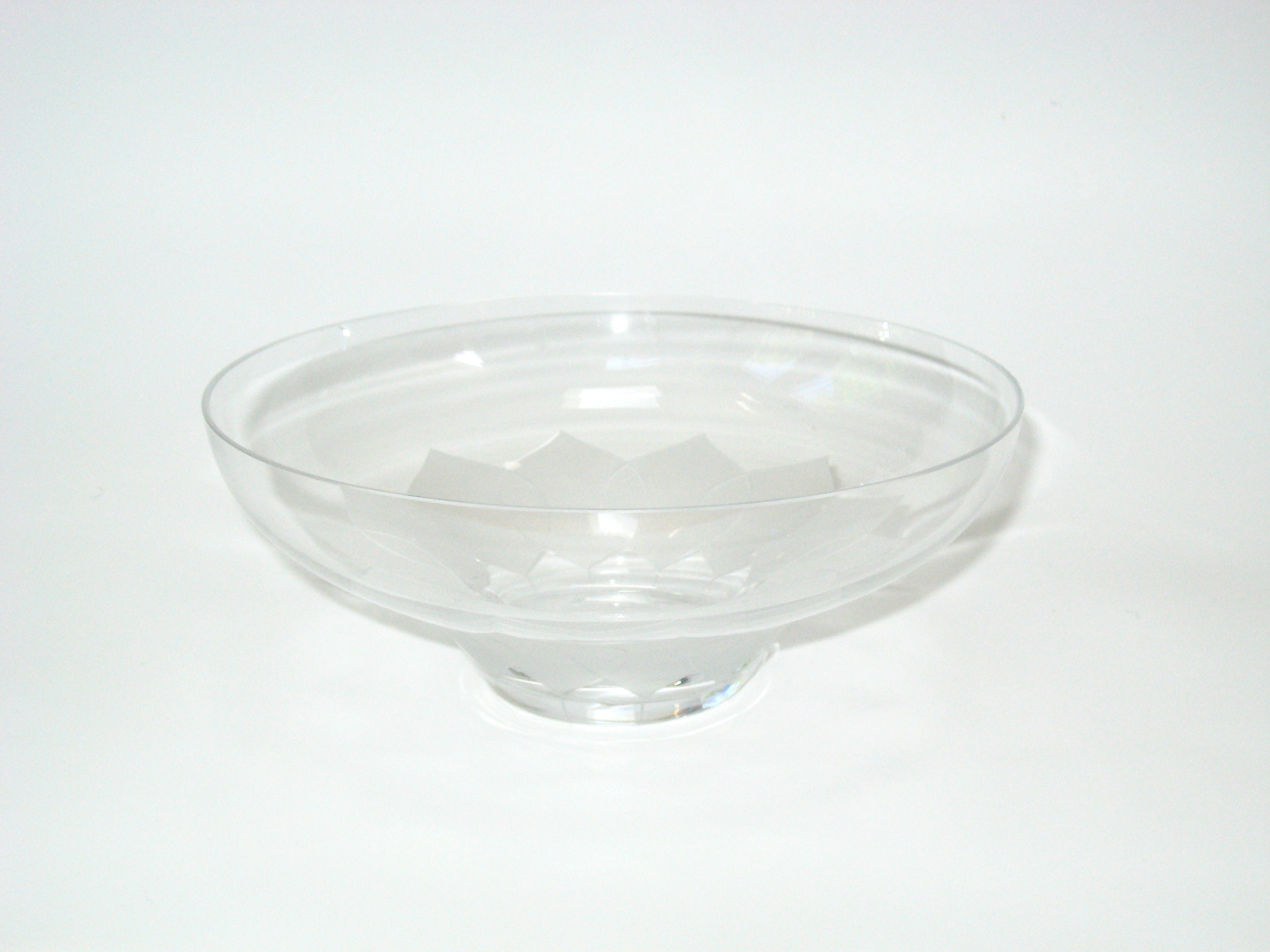 Rosenthal Studio Line Crystal LOTUS BLOSSOMS 6.5" Bowl Bjorn Wiinblad ...