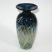 Robert Levin Blue Swirl Studio Art Glass Baluster Vase Signed & Dated ...