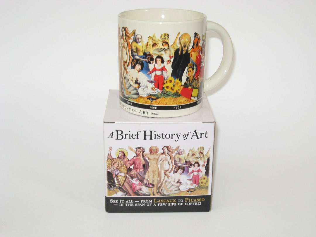 The Unemployed Philosophers Guild BRIEF HISTORY of ART Large Ceramic ...